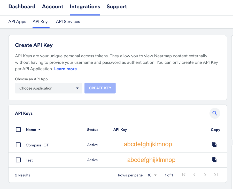 How to use the Nearmap Imagery Integration